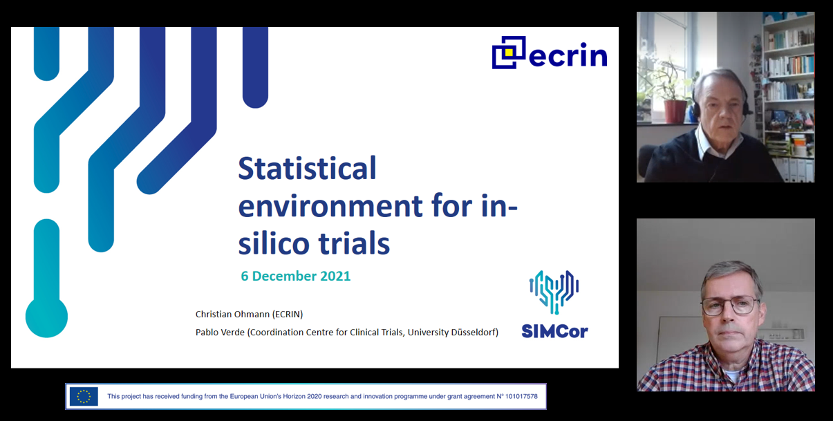 ECRIN hosted the e-workshop “Statistical environment for in-silico trials” | Ecrin